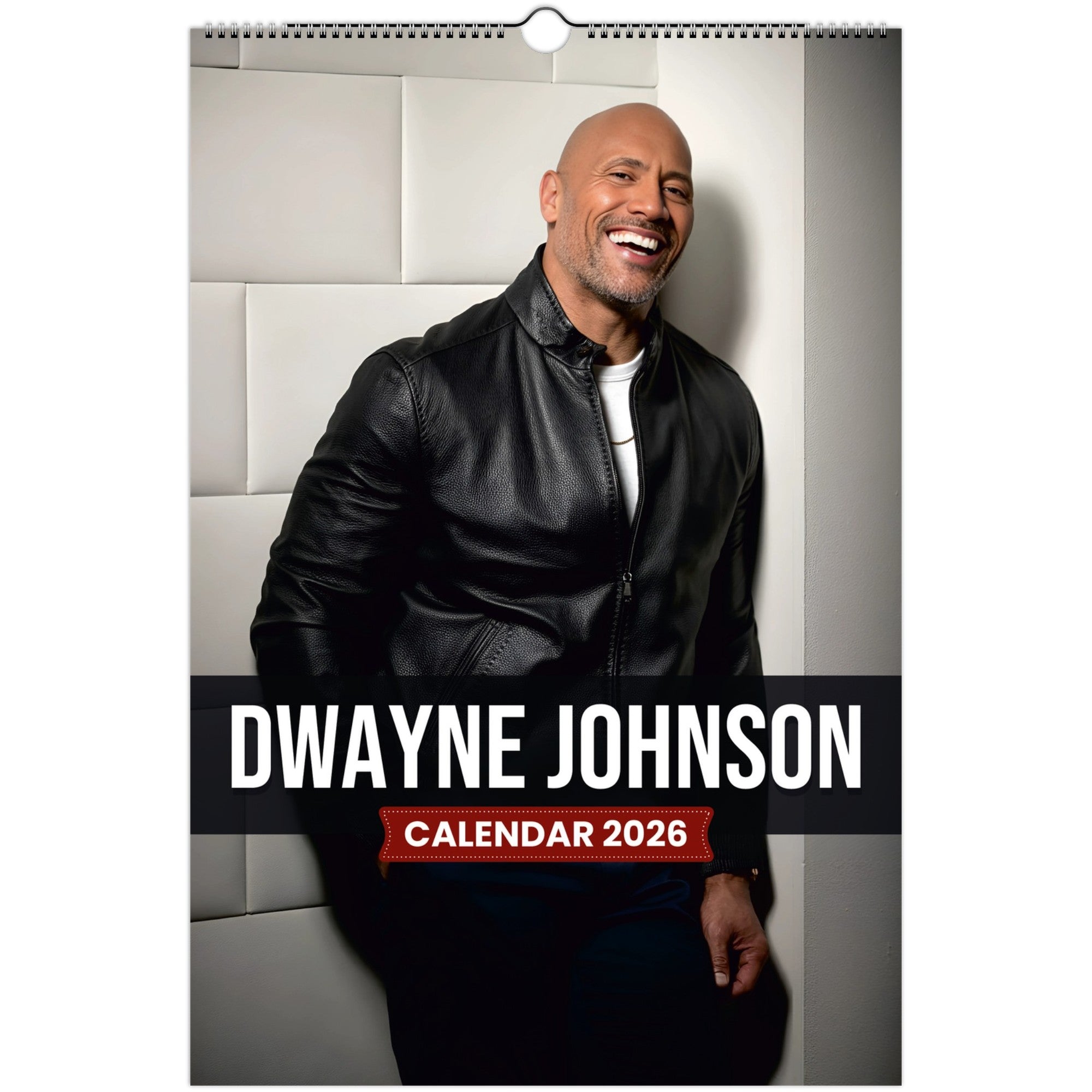 Dwayne Johnson 2026 Wall Calendar – Premium Actor & Wrestling Legend C ...