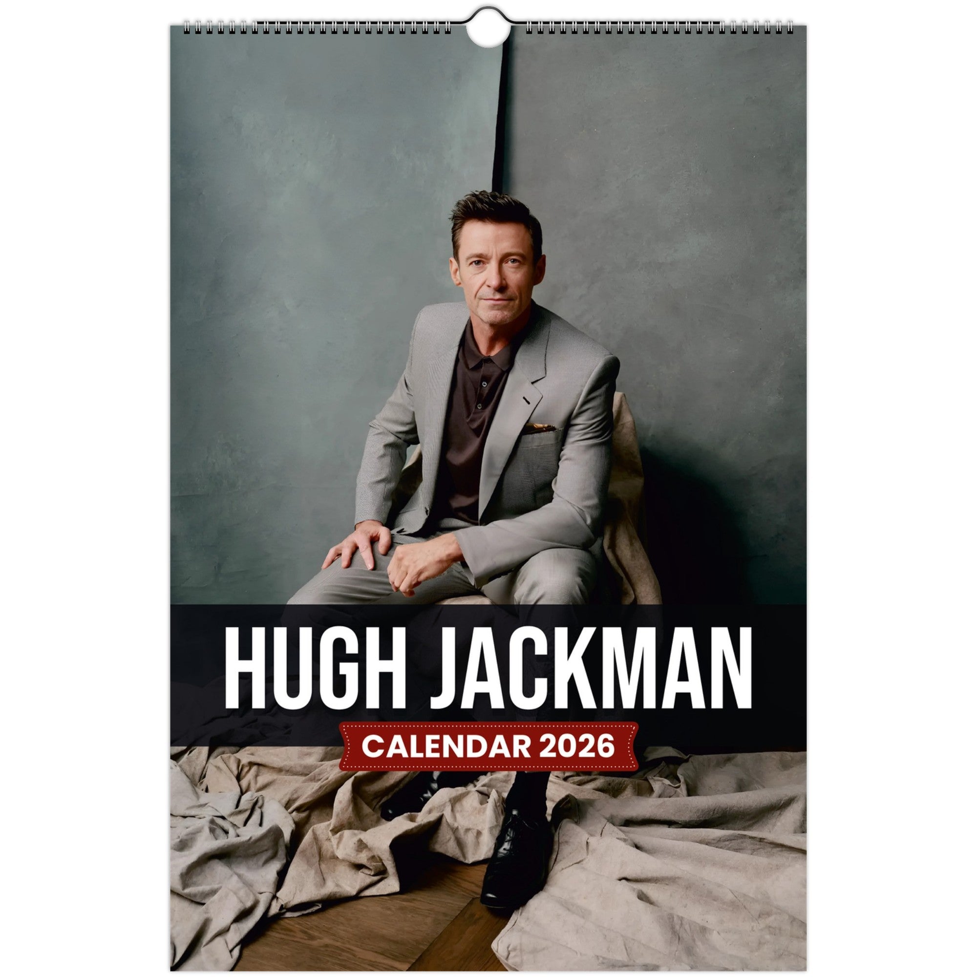 Hugh Jackman 2026 Wall Calendar – Premium Actor Calendar for Fans, Hol ...