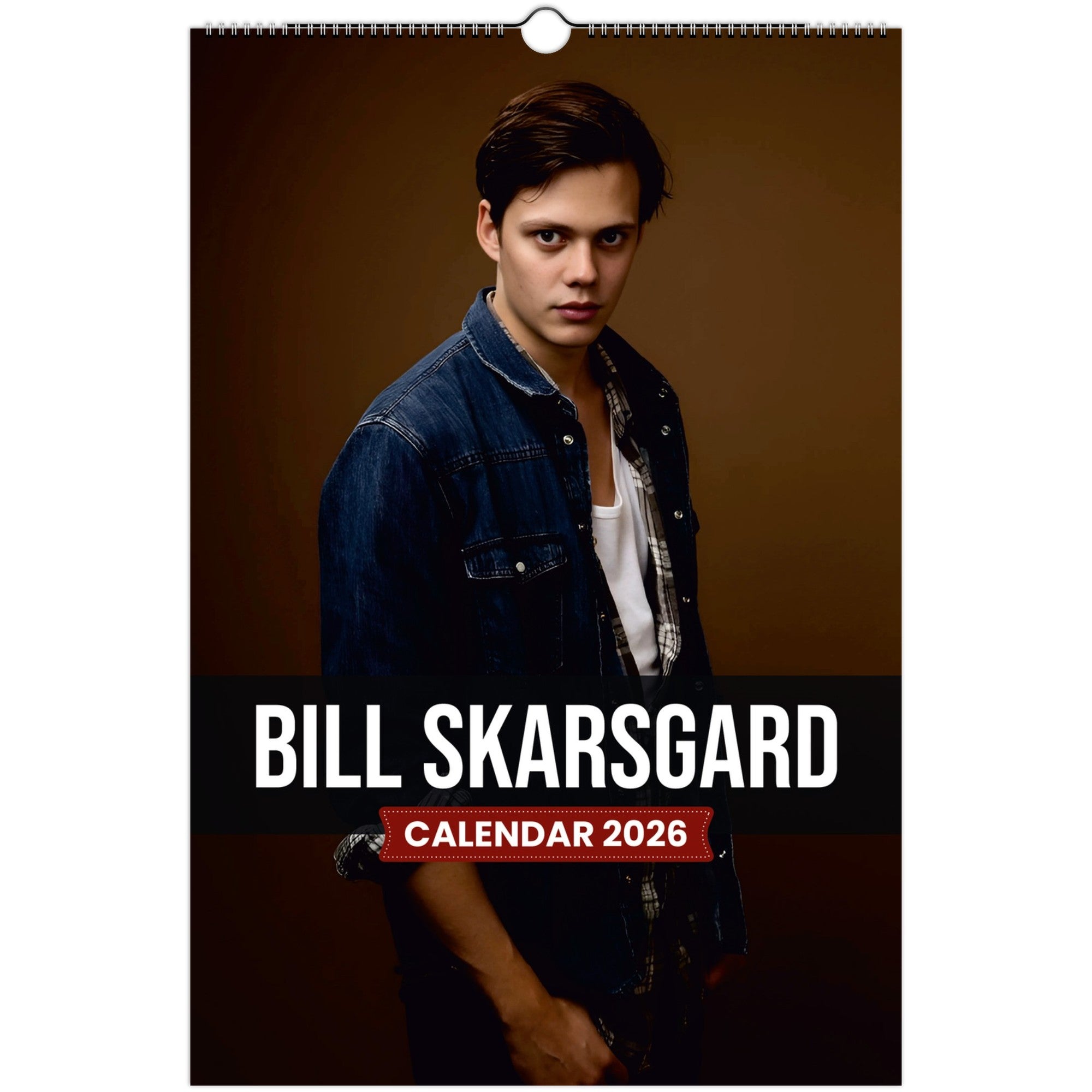 Bill Skarsgård 2026 Wall Calendar – Premium Actor Calendar for Fans, H ...