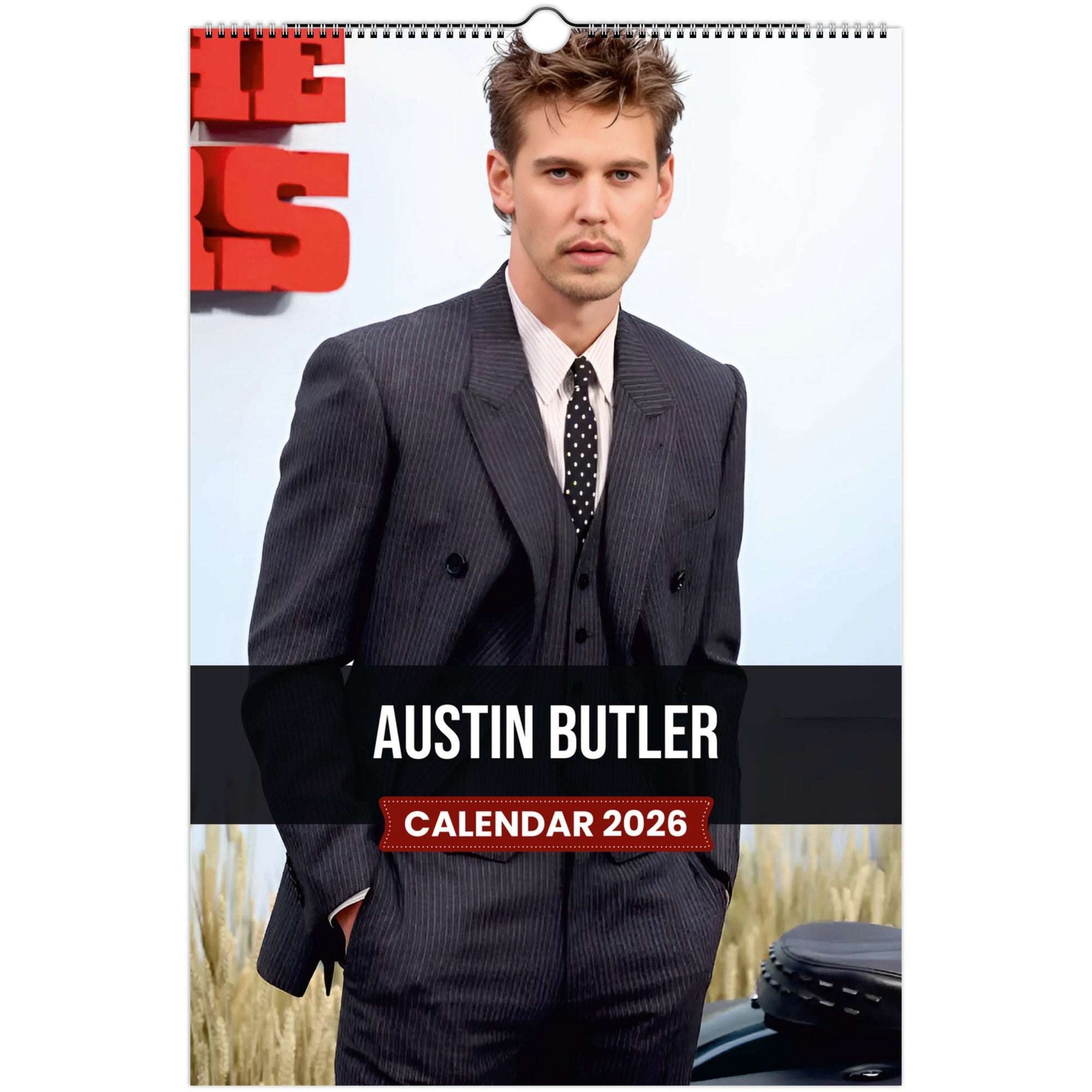 Austin Butler 2026 Wall Calendar – Hollywood Heartthrob Calendar, Styl ...