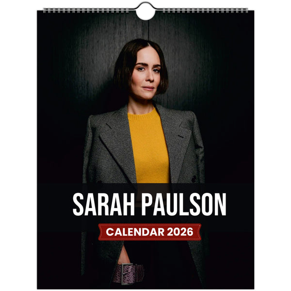 Sarah Paulson 2026 Wall Calendar (Large Calendar) – Celebrity Fan Gift ...