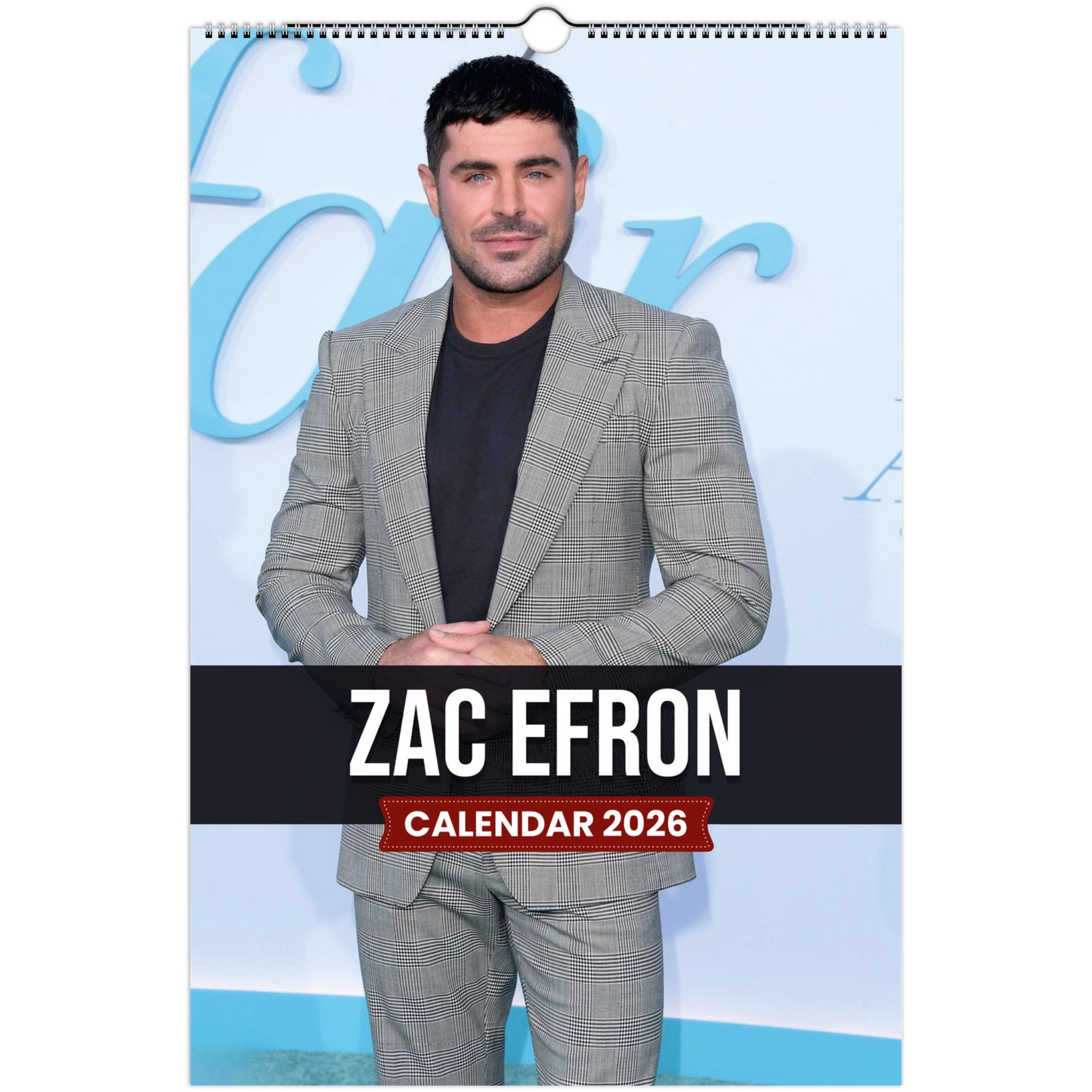 Zac Efron 2026 Wall Calendar ( Large Calendar ) – Exclusive Celebrity ...