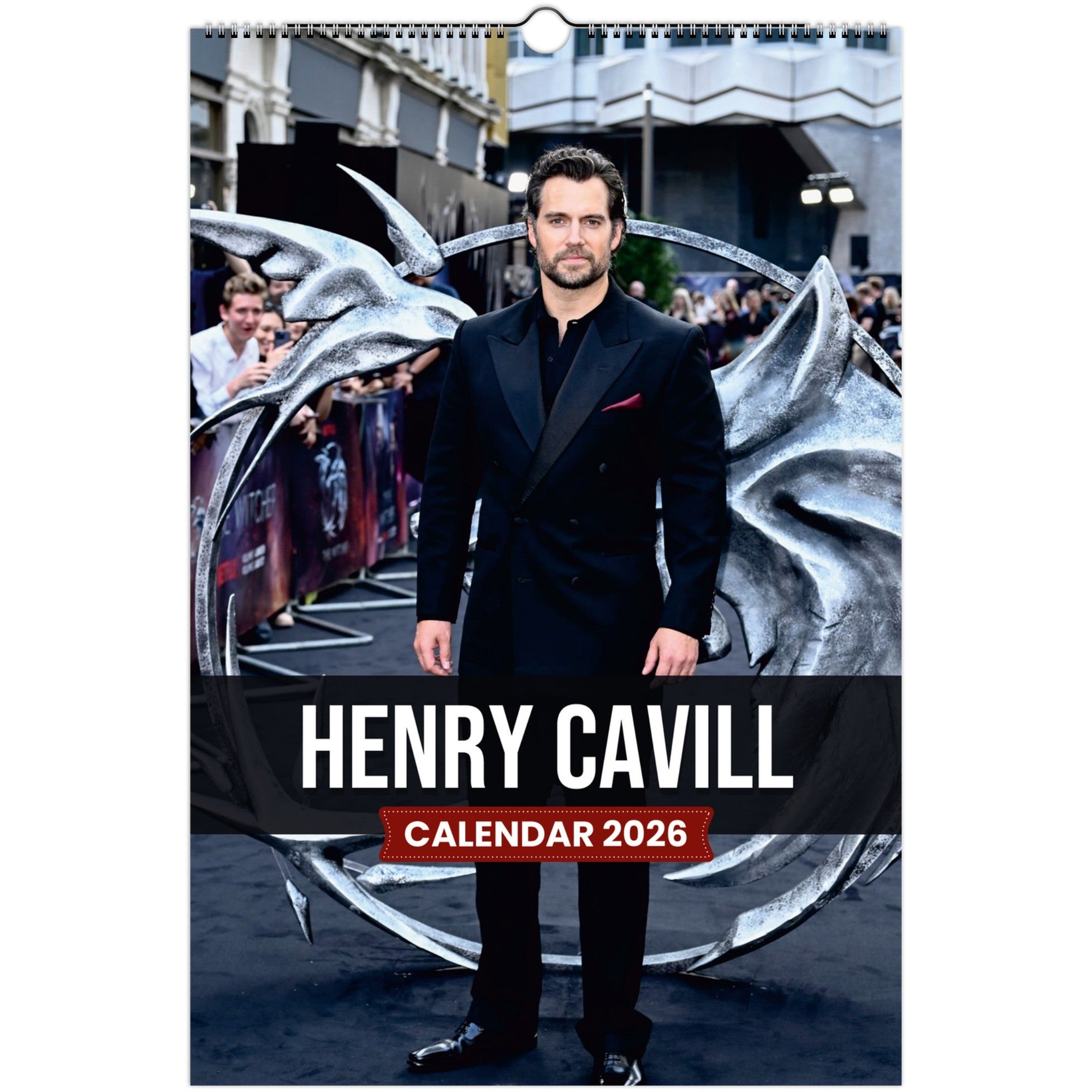 Henry Cavill 2026 Wall Calendar – Premium Actor Calendar for Fans, Hol ...