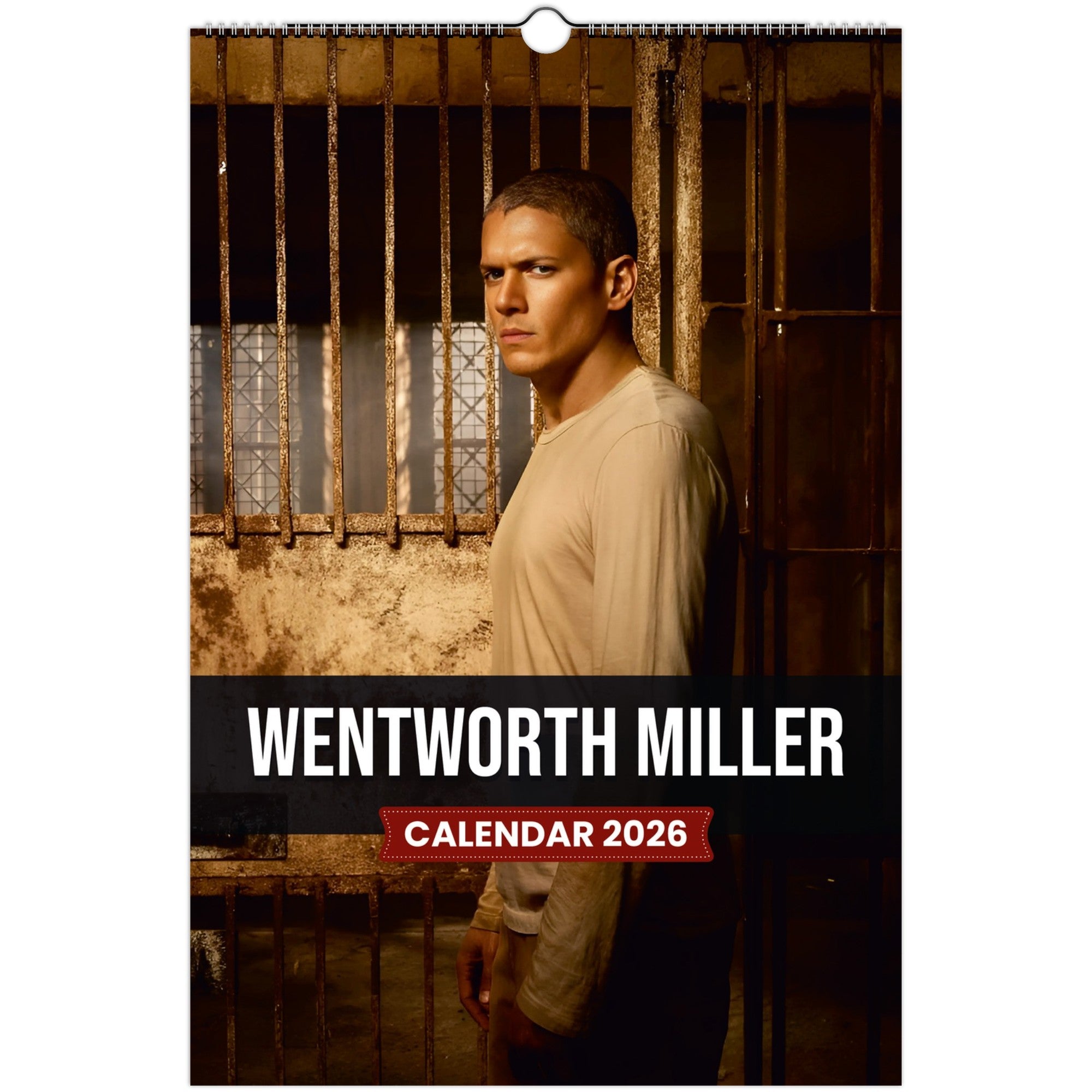 Wentworth Miller 2026 Wall Calendar – Premium Actor Calendar for Fans ...