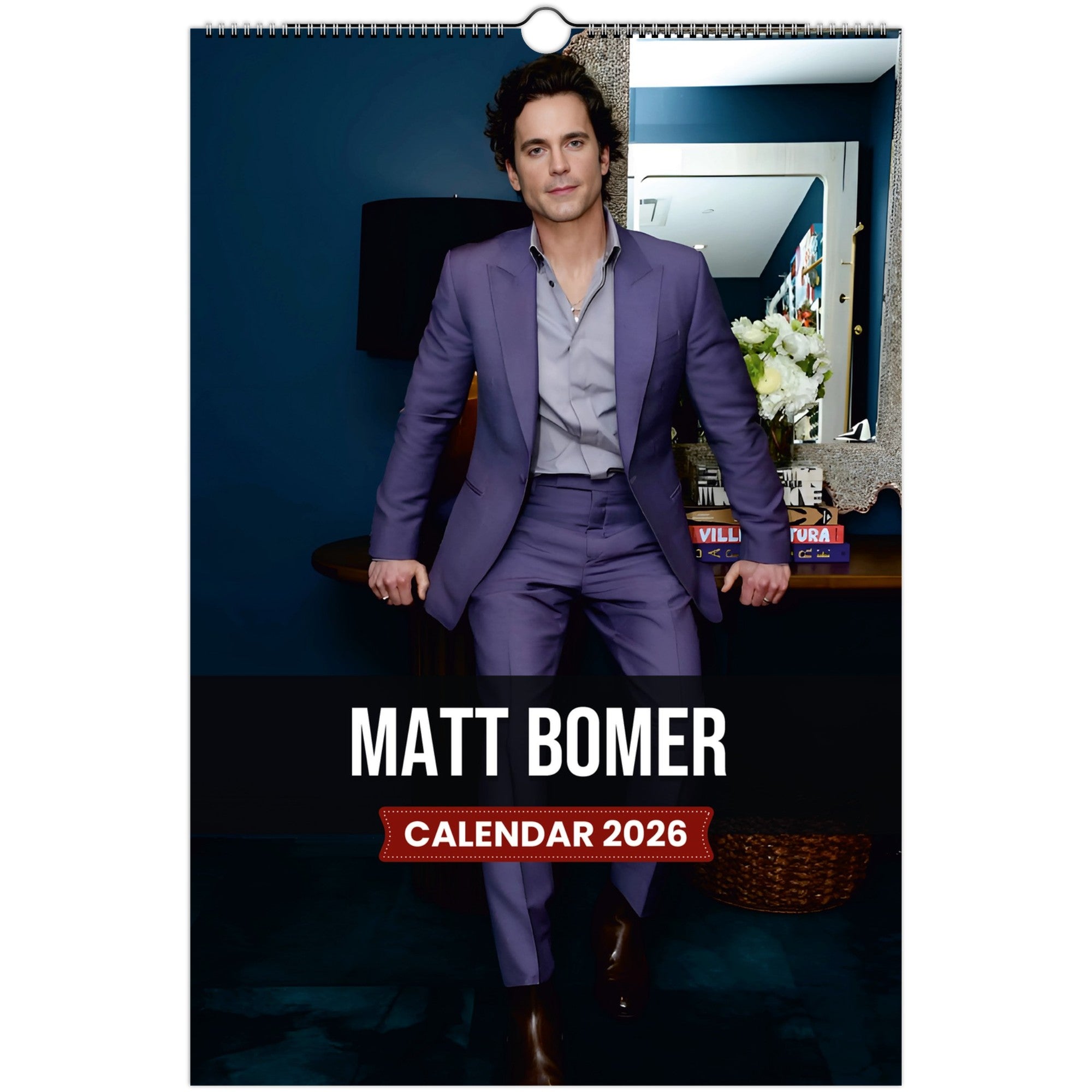 Matt Bomer 2026 Wall Calendar – Celebrity Fan Poster Calendar, Premium ...