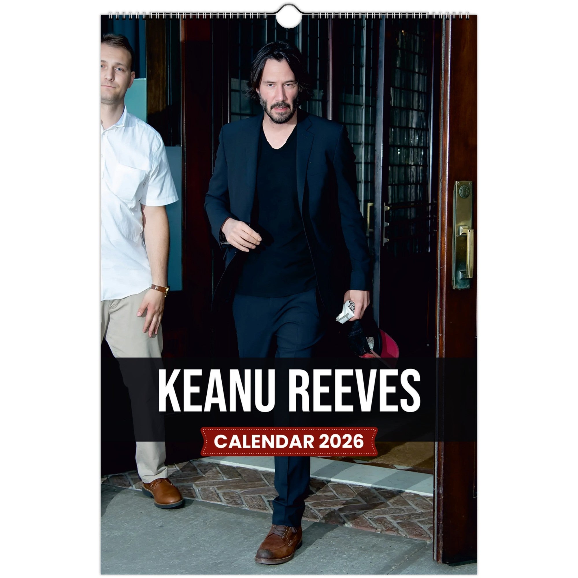 Keanu Reeves 2026 Wall Calendar – Premium Actor Calendar for Fans, Hol ...