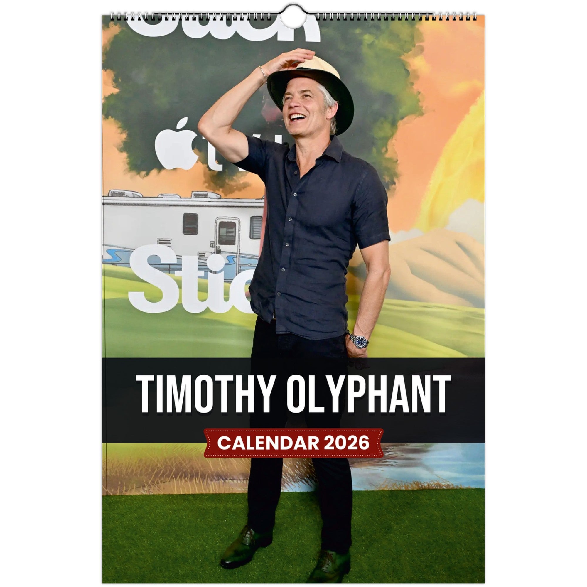 Timothy Olyphant 2026 Wall Calendar – Premium Actor Calendar for Fans ...