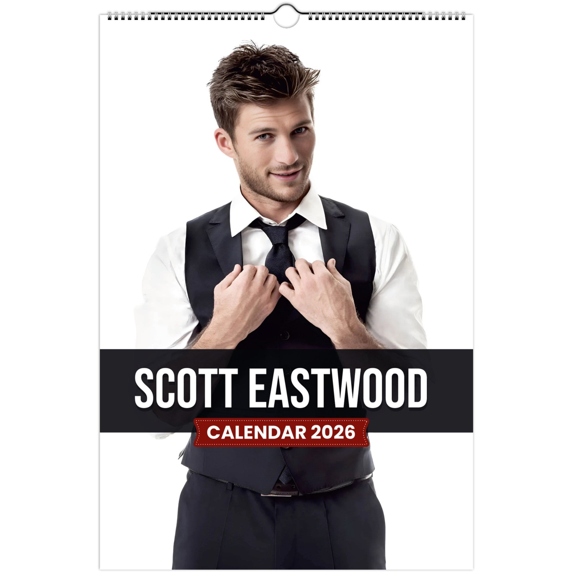 Scott Eastwood 2026 Wall Calendar – Premium Actor Calendar for Fans, H ...