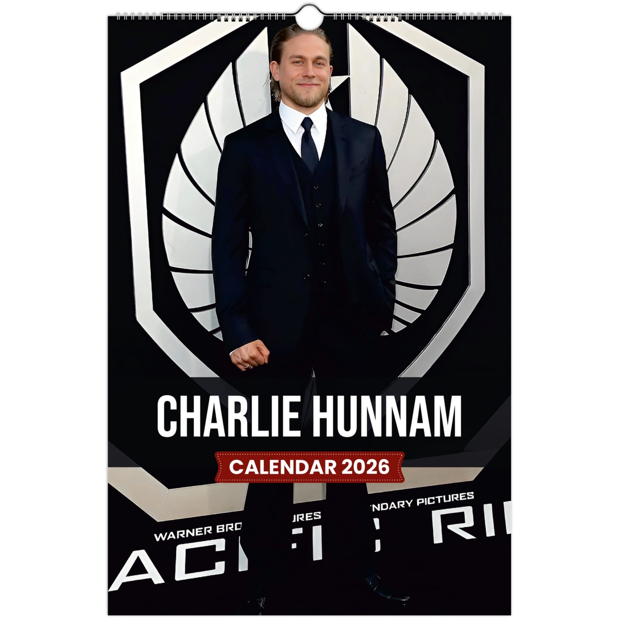 Charlie Hunnam 2026 Wall Calendar – Premium Actor Calendar for Fans, H ...